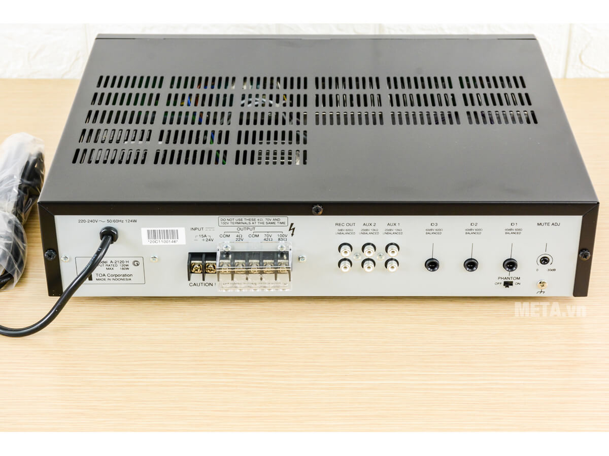 Amply Toa A-2120 H - META.vn