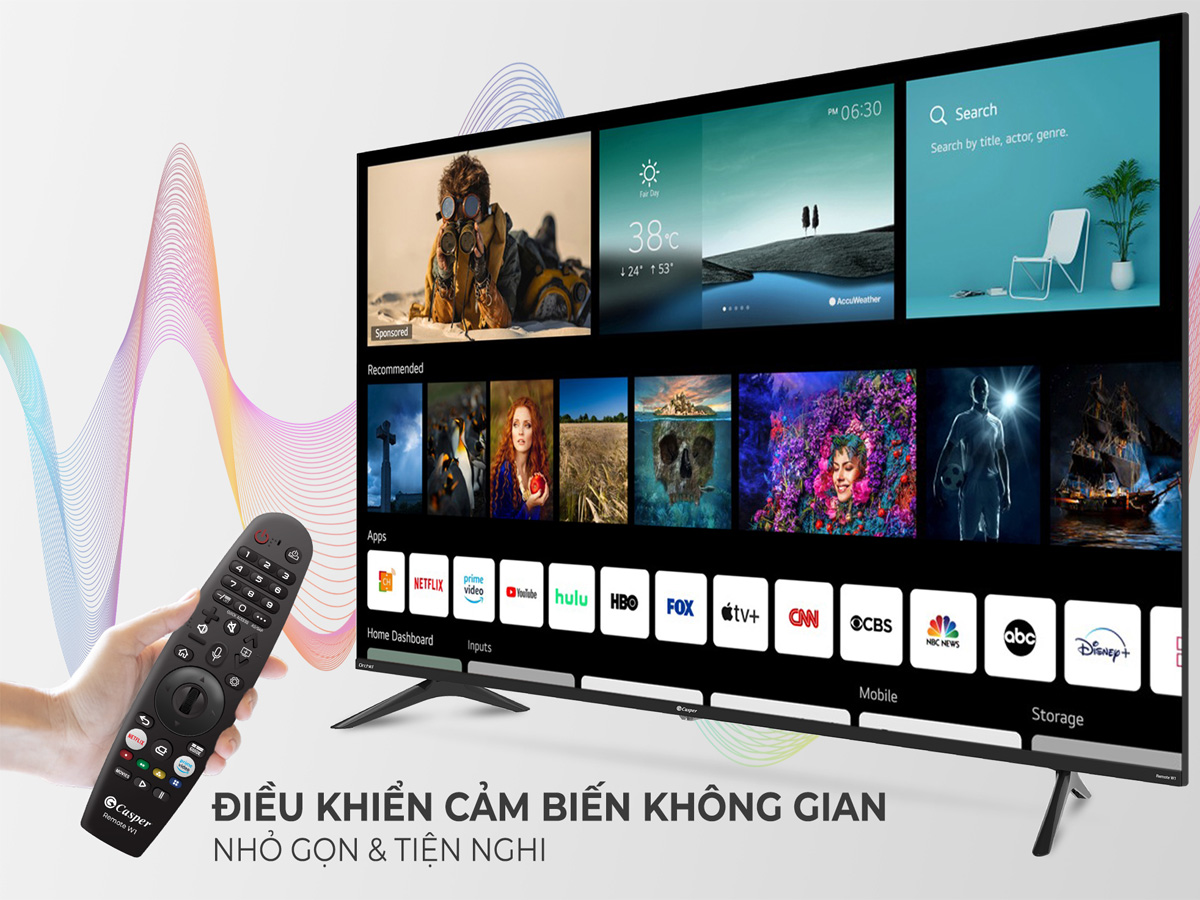 Smart Tivi Casper 4K 55 Inch 55UW6000 Ultra HD - META.vn