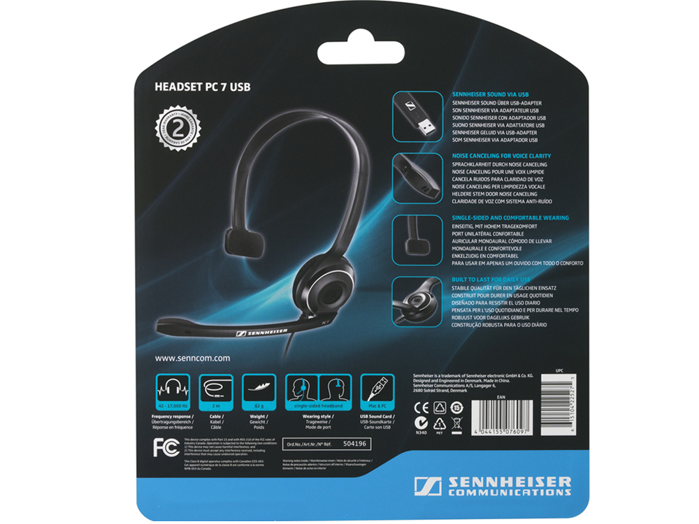 Tai nghe EPOS Sennheiser PC 7 USB - META.vn