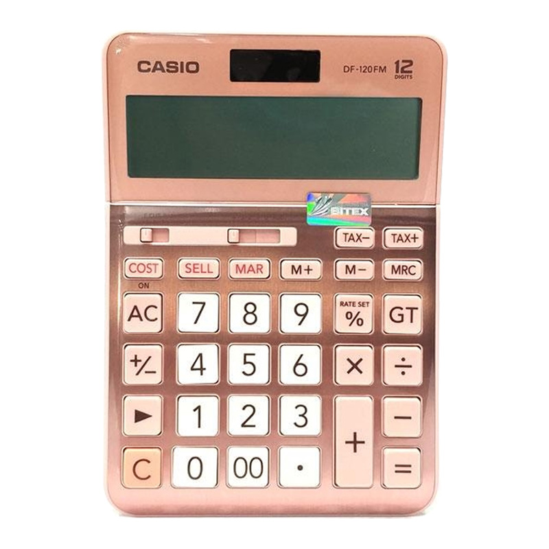 Máy tính Casio DF-120FM - META.vn