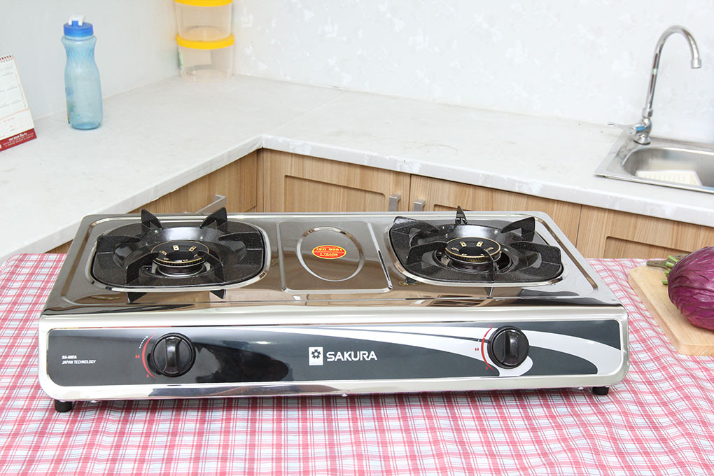 Bếp ga Sakura SA-ANFA (điếu inox) - META.vn