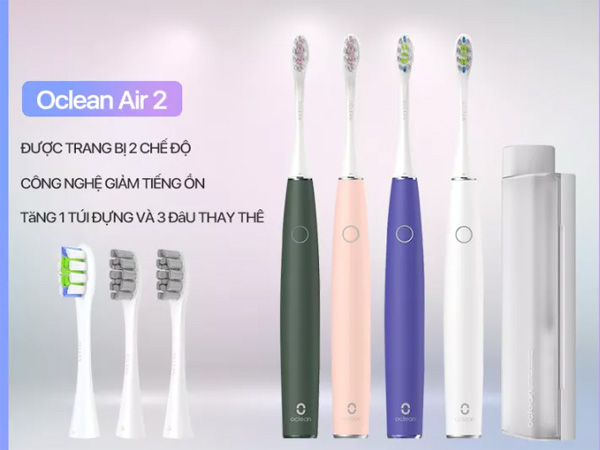 Bàn chải điện Oclean Air 2 - META.vn