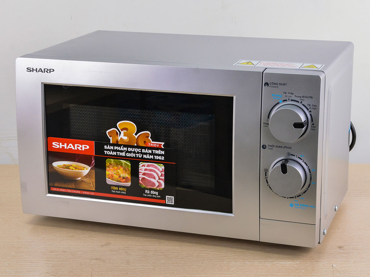 Lò vi sóng Sharp R-207VN-SL (20 lít) - META.vn