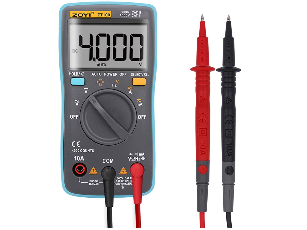 Đồng hồ vạn năng Zoyi ZT-100 - META.vn