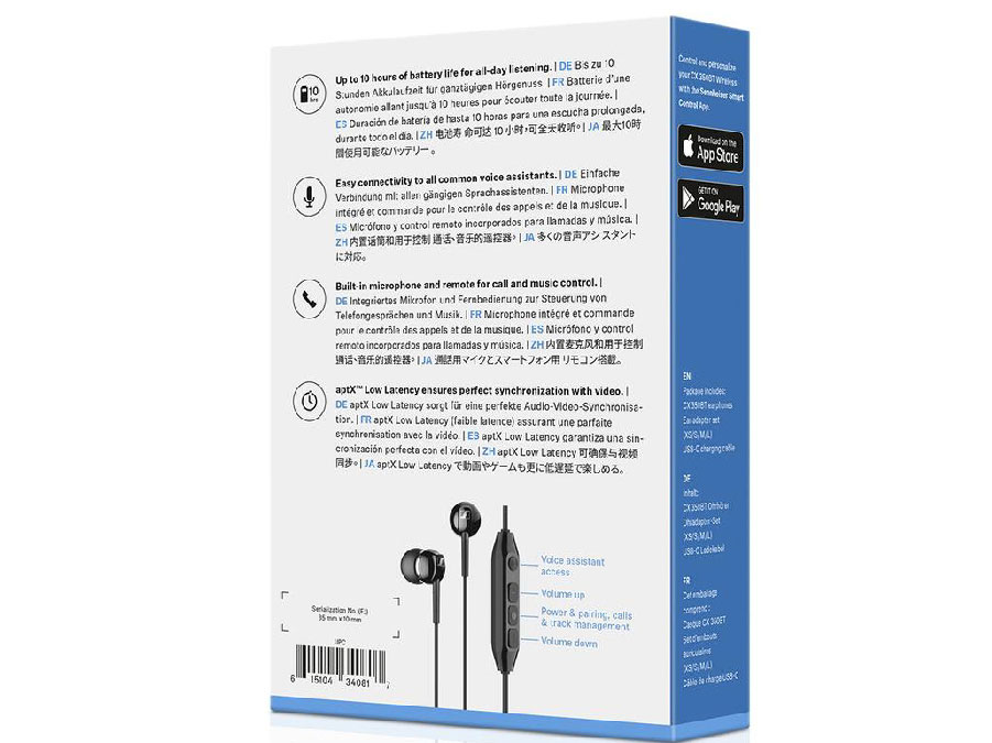 Tai nghe Sennheiser CX 350BT - META.vn