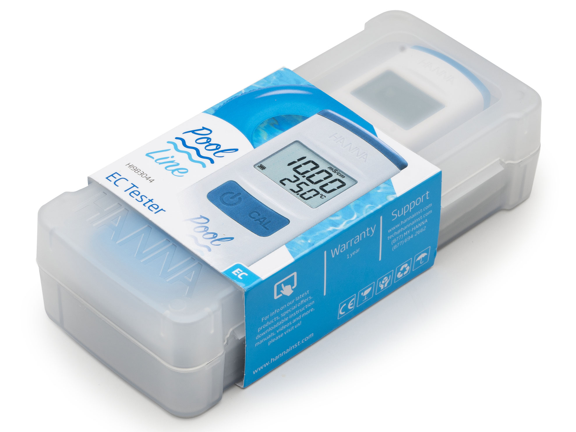 Bút đo độ dẫn cho nước hồ bơi Hanna HI983044 - META.vn