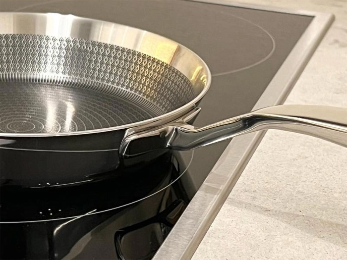 Chảo inox chống dính hoa văn nổi Tri-Ply Kaiyo 26cm - META.vn