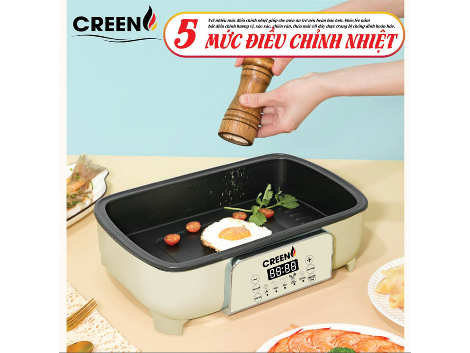 Nồi hấp đa năng Creen CR-135 Plus - META.vn