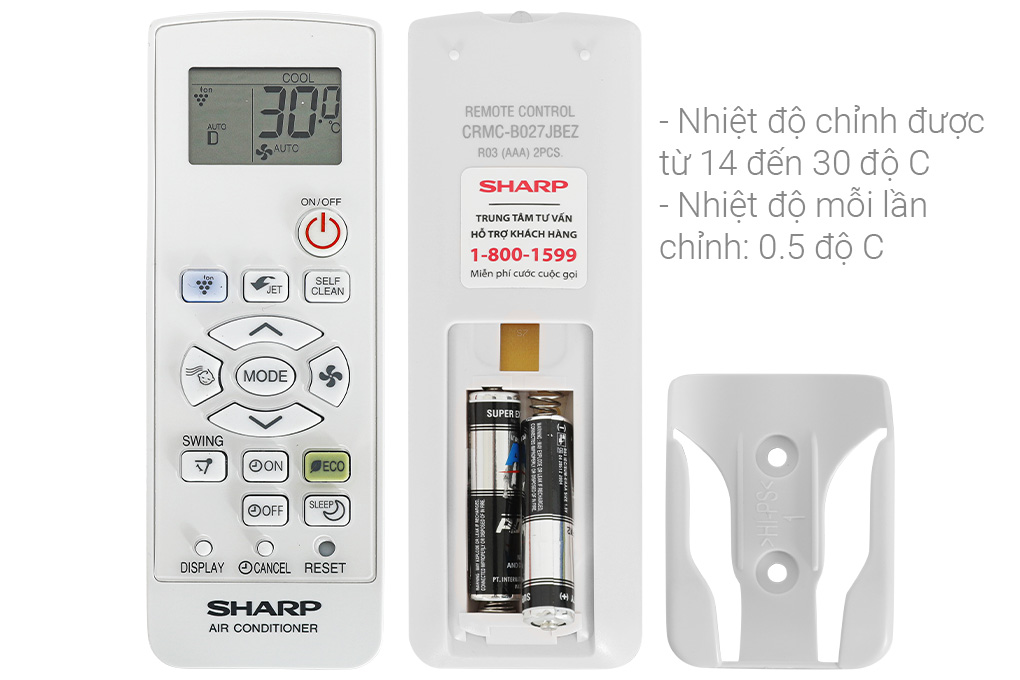 Máy lạnh Sharp Inverter 1HP AH-XP10BSW - META.vn