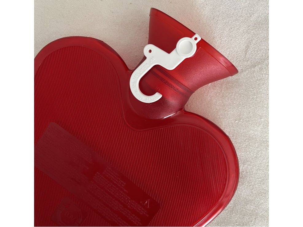 Túi chườm Fashy Germany hình trái tim đỏ trong suốt - META.vn