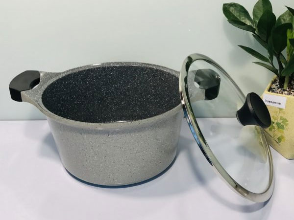 Nồi giả đá chống dính Lock&Lock Stone 24cm LCA6244D-IH - META.vn