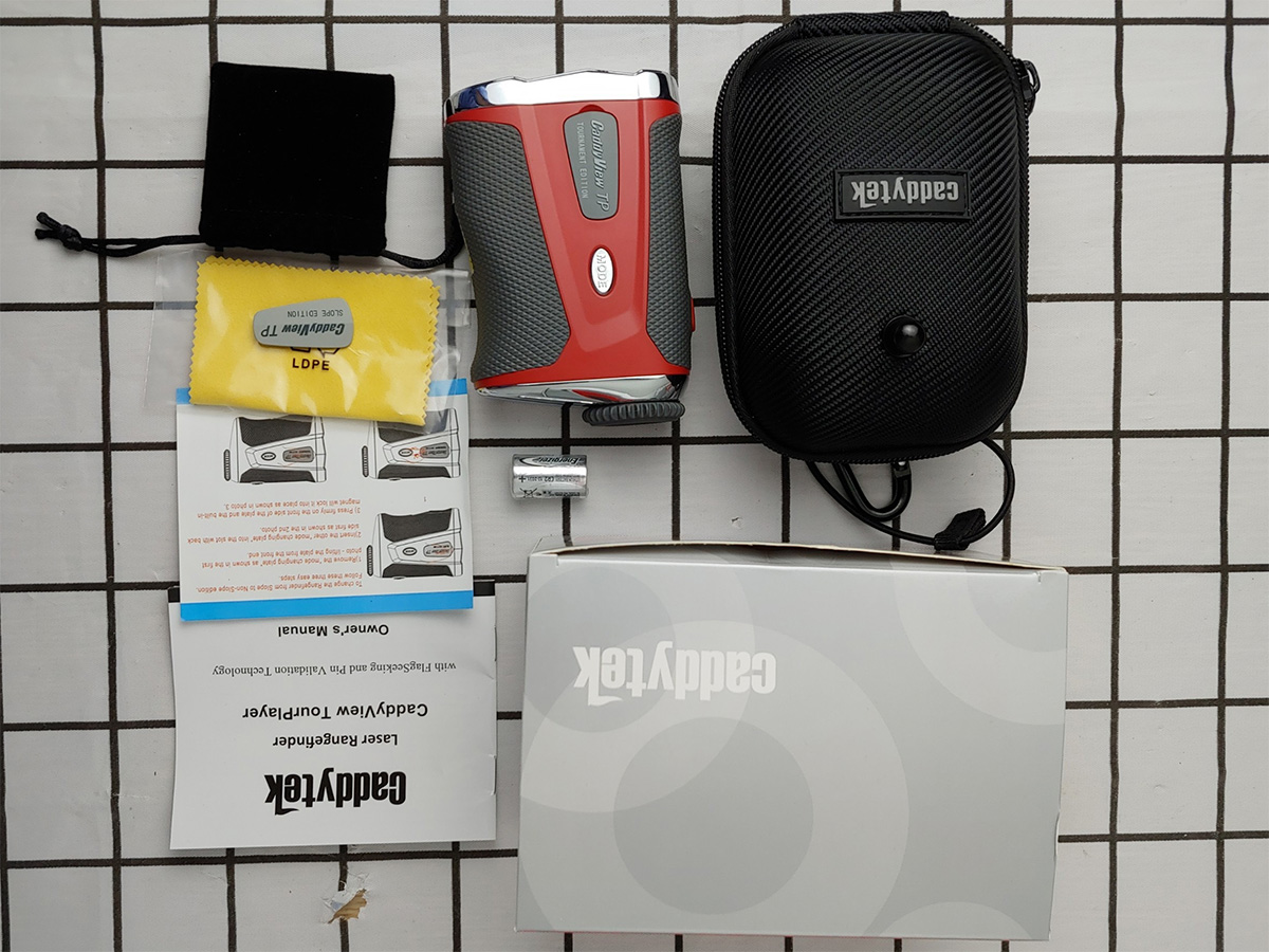 Ống nhòm đo khoảng cách chơi Golf Caddy Tek - Caddy View TP Slope - META.vn