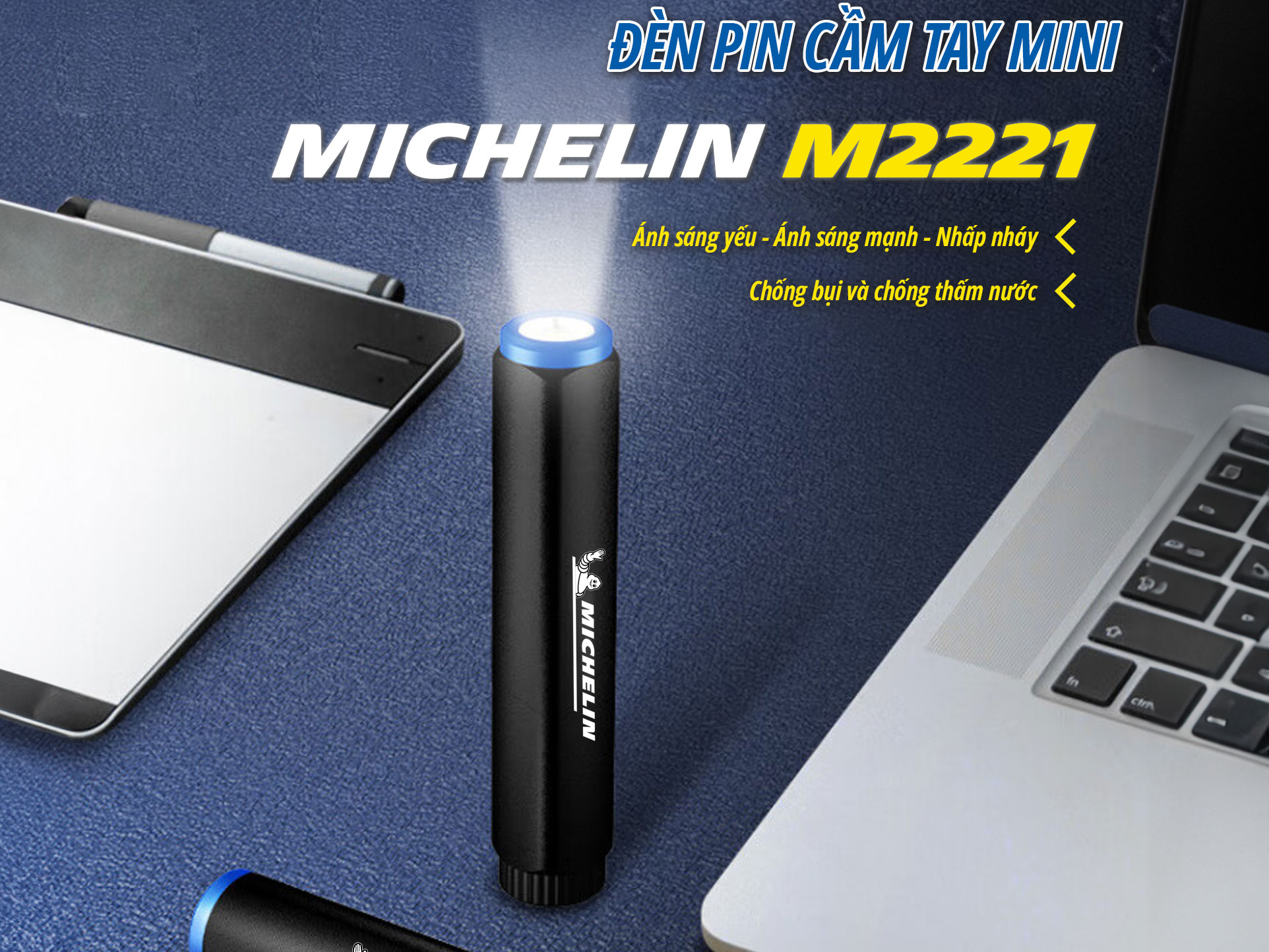 Đèn pin cầm tay mini Michelin M2221 - META.vn
