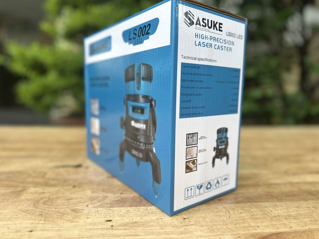 Máy cân mực Laser 5 tia siêu sáng Sasuke LS002 LED - META.vn