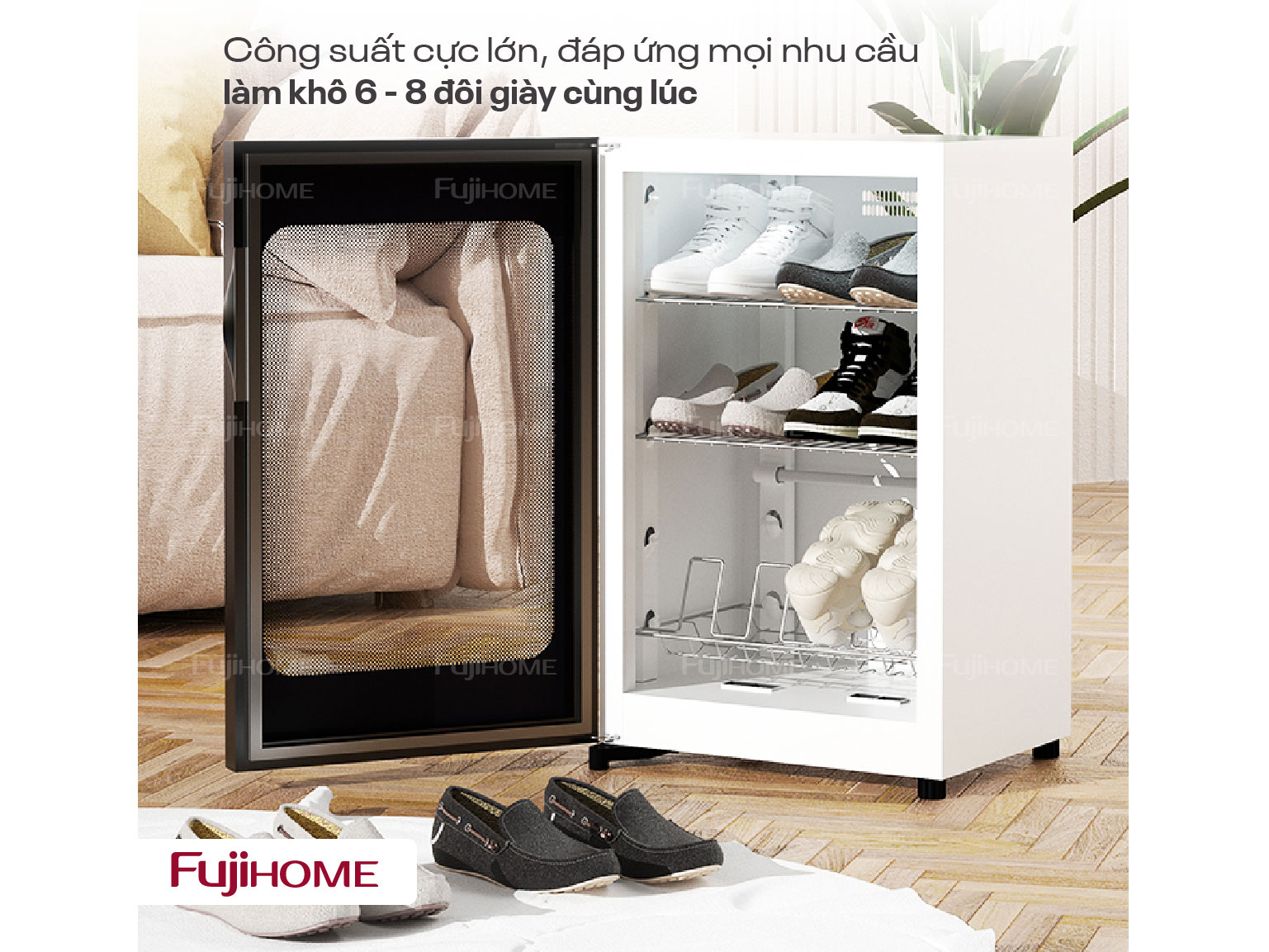 Tủ sấy giày dép khử trùng FujiHome SD68 - META.vn