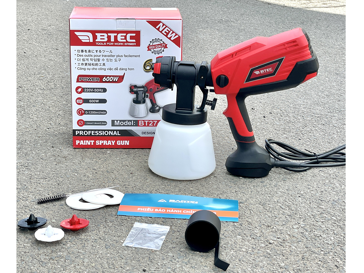 Máy phun sơn Btec BT27-800A - META.vn