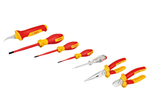 Bộ đồ nghề cách điện Bosch 1.000V VDE đa năng 7 món 1600A02NG3 - META.vn