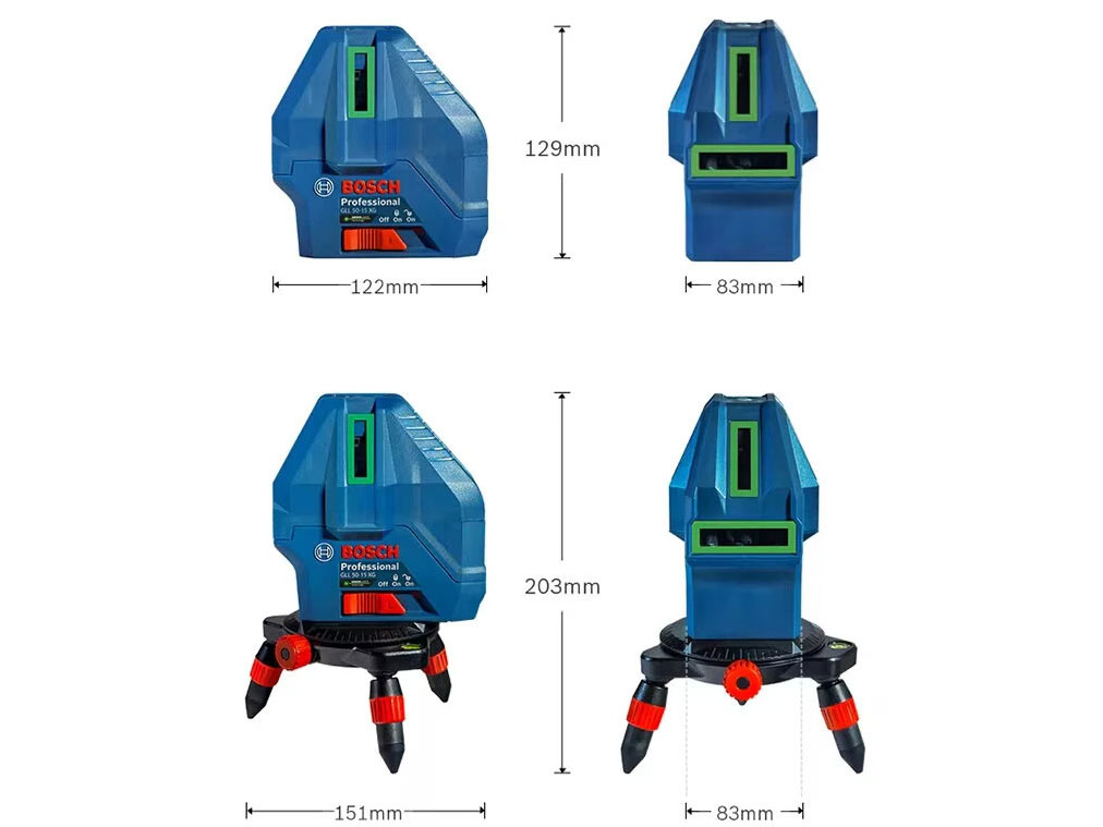 Máy cân mực tia laser xanh Bosch GLL 50-15 XG - 06010657K0 - META.vn