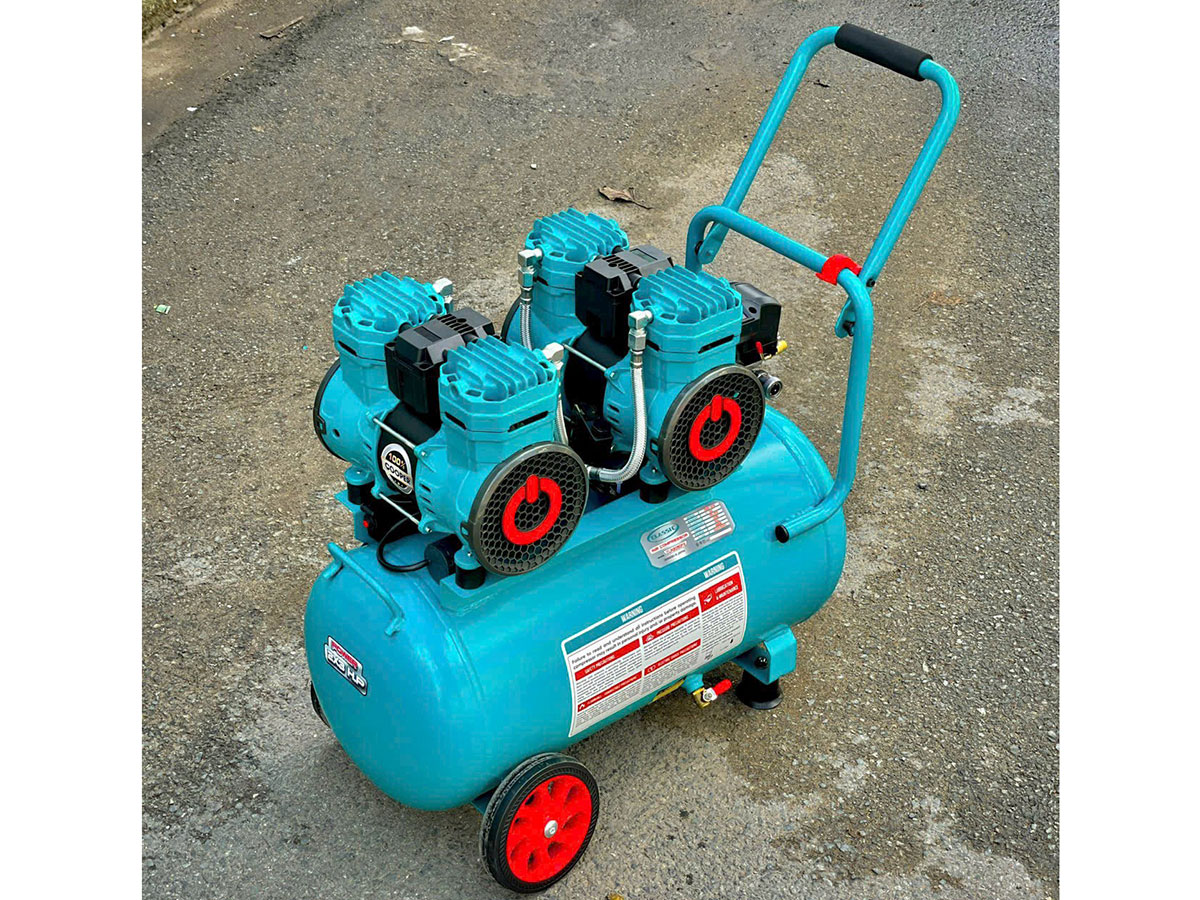 Máy nén khí không dầu Classic CLA3050F2 (50 lít, 3HP x 2) - META.vn