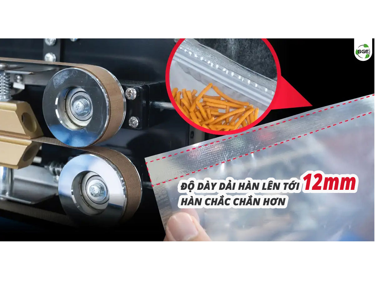Máy hàn miệng túi Spring Green Evolution AS01-D (AS01 ECO) - META.vn
