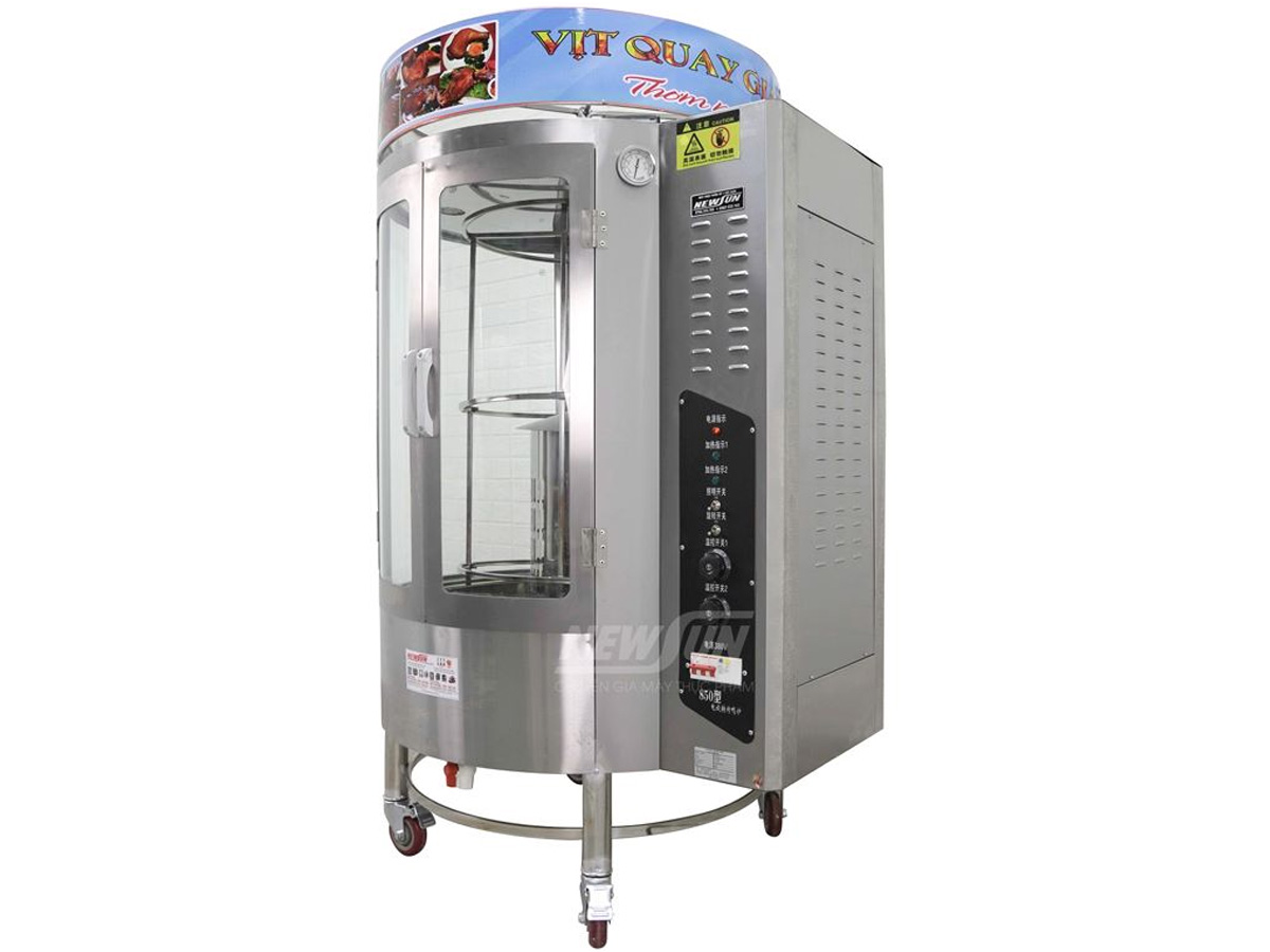 Lu quay thịt than gas NewSun YT-850 - META.vn