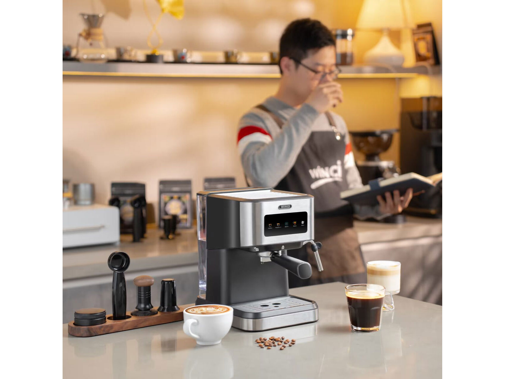 Máy pha cà phê Winci CM3000 Pro - META.vn