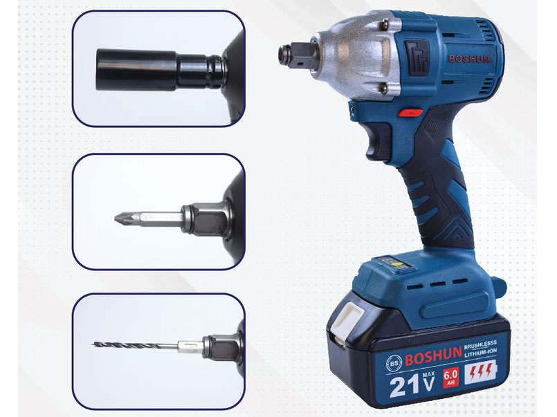 Máy siết bu lông Boshun BS-IW330N - META.vn