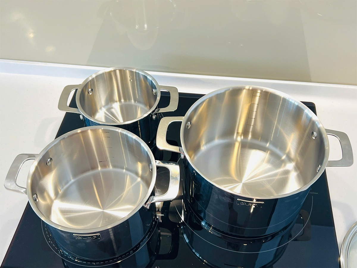 Bộ nồi Lavante 3 lớp liền khối Gume GMP18 - META.vn