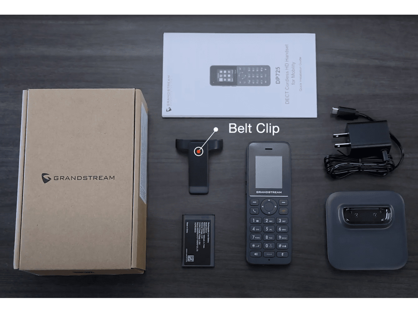 Điện thoại IP không dây Grandstream DP725 - META.vn