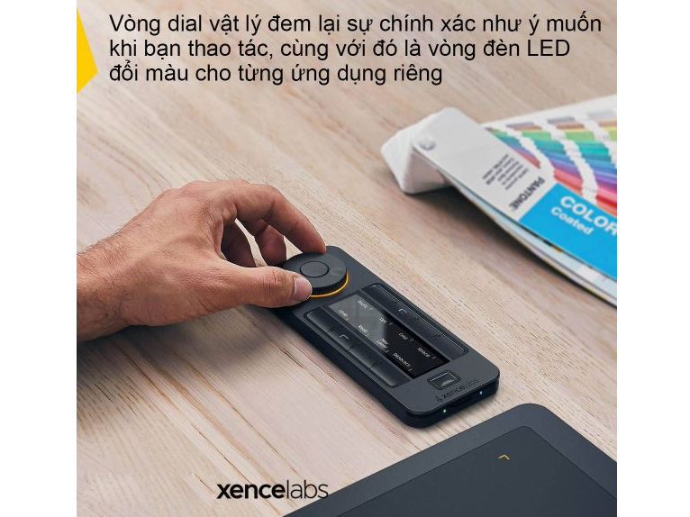 Điều khiển Remote Xencelabs Quick Keys Wireless màn hình Oled 40 phím ...