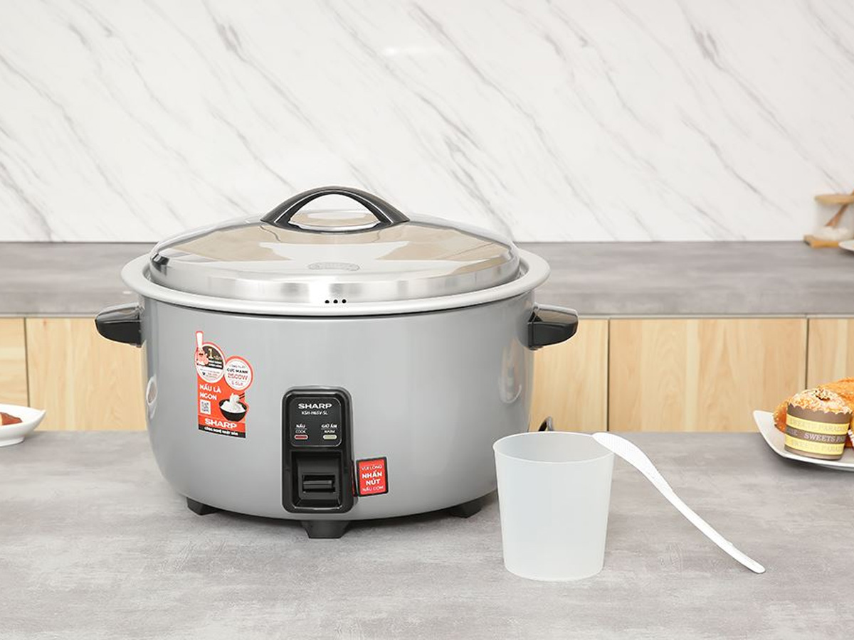 Nồi cơm điện Sharp KSH-H65V-SL - META.vn