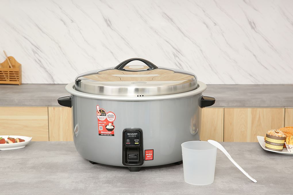 Nồi cơm điện Sharp KSH-H90V-SL - META.vn
