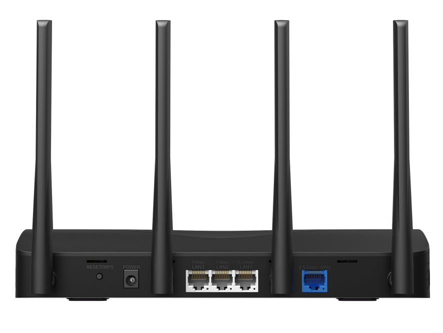 Router Wifi Mercusys MR27BE Wi-Fi 7 băng tần kép BE3600 - META.vn