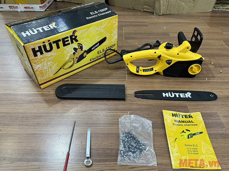 Máy cưa xích điện Huter ELS-1500P (70/10/29) 1.500W - META.vn