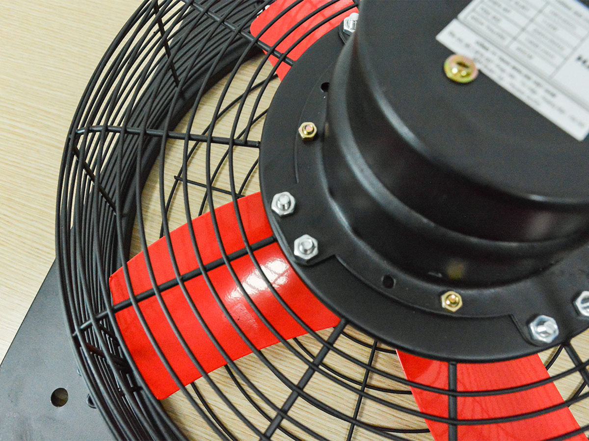 Quạt thông gió công nghiệp vuông có lưới Haiki HKV40CL - META.vn