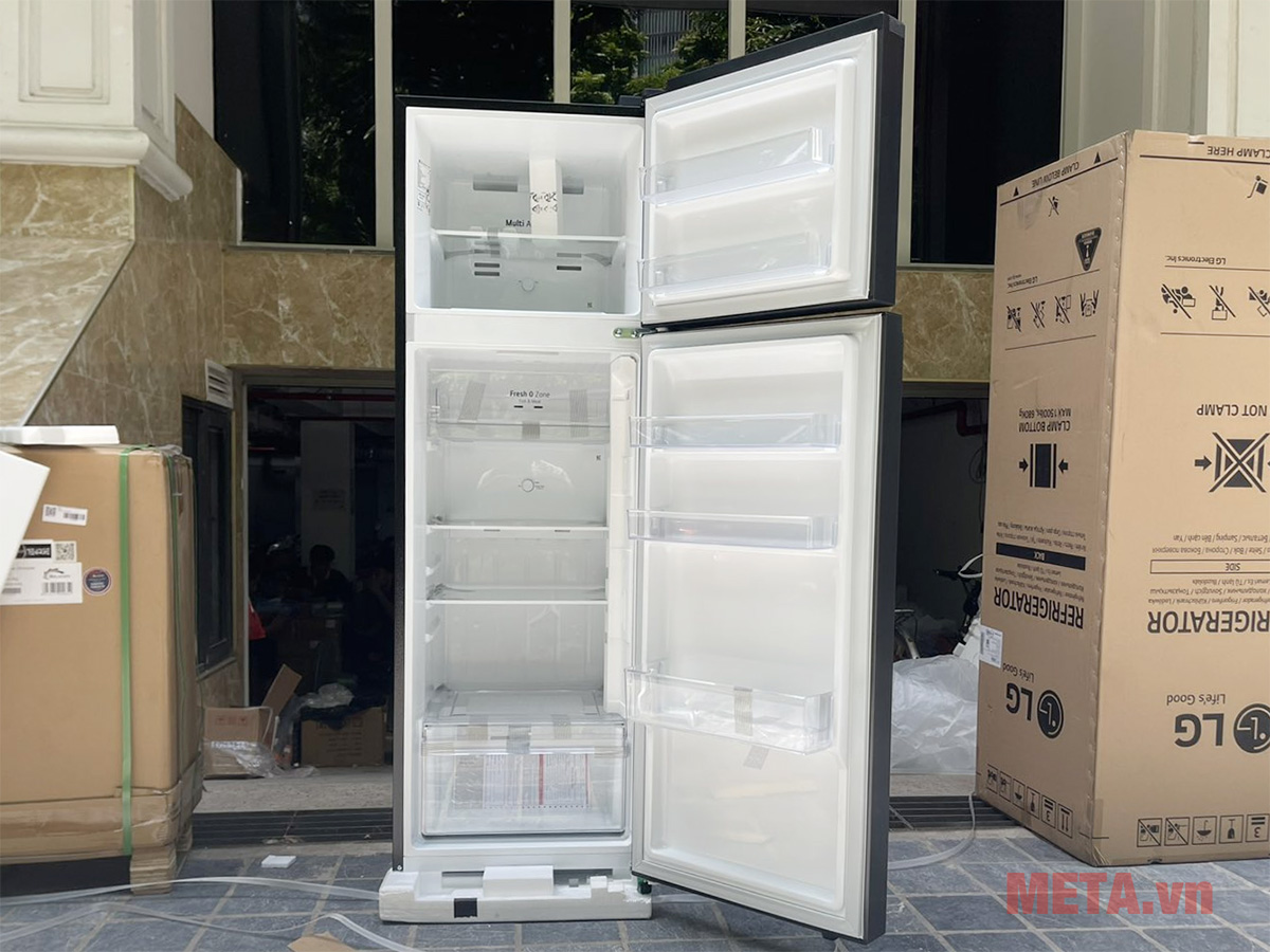 Tủ lạnh LG Inverter 266 lít LTB26BLM - META.vn