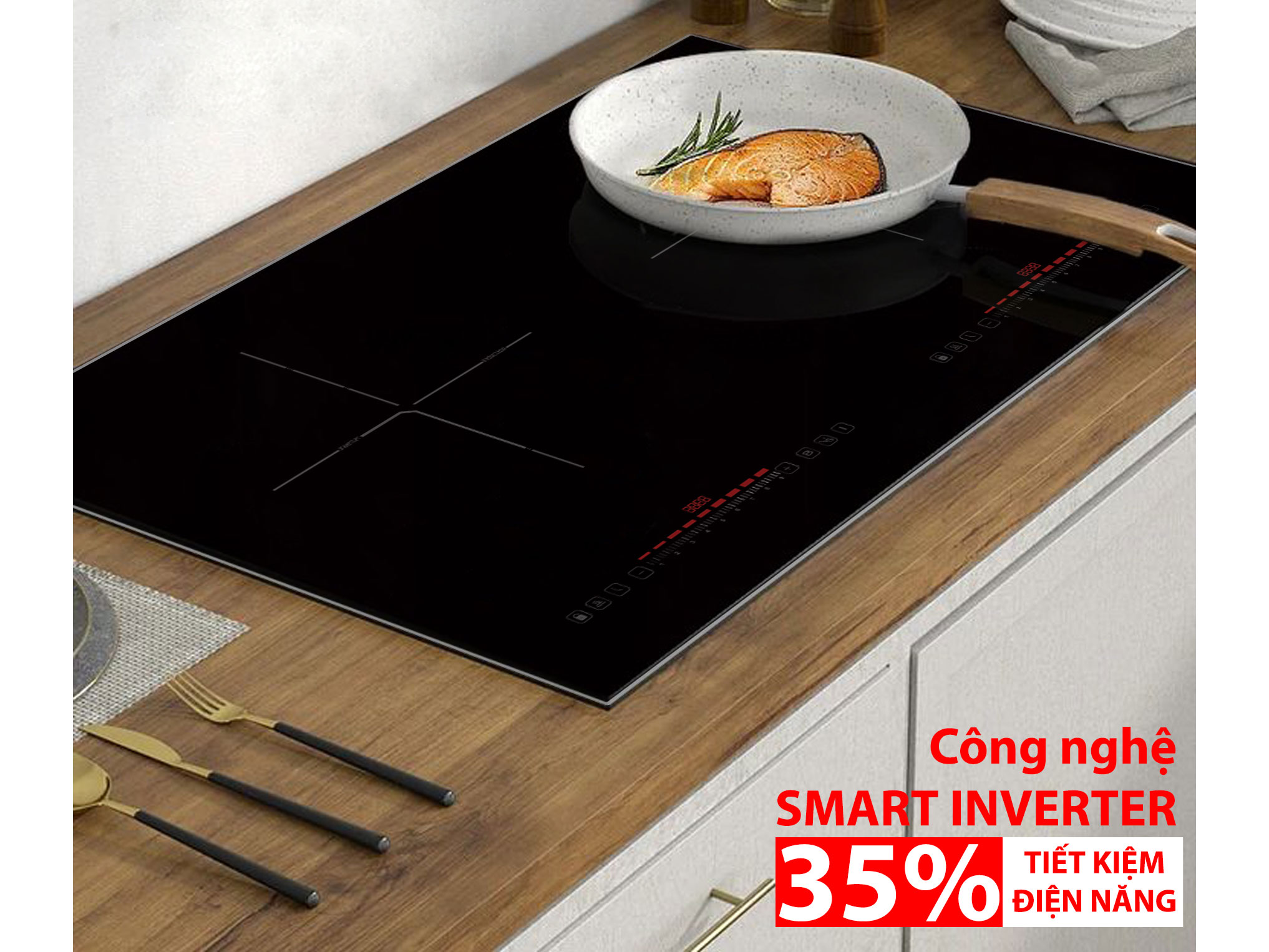 Bếp từ đôi Lorca TA-1035 PLUS - META.vn