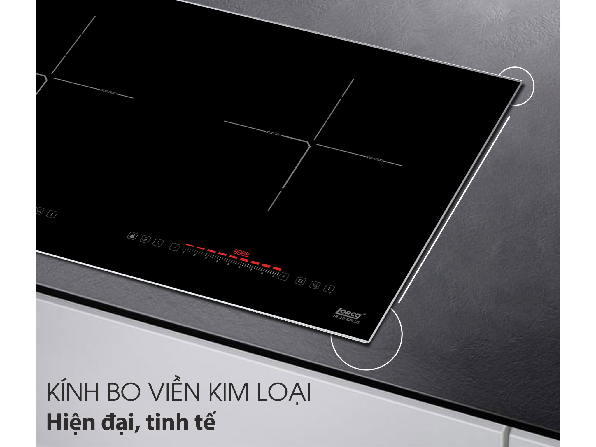 Bếp từ đôi Lorca TA-1035 PLUS - META.vn