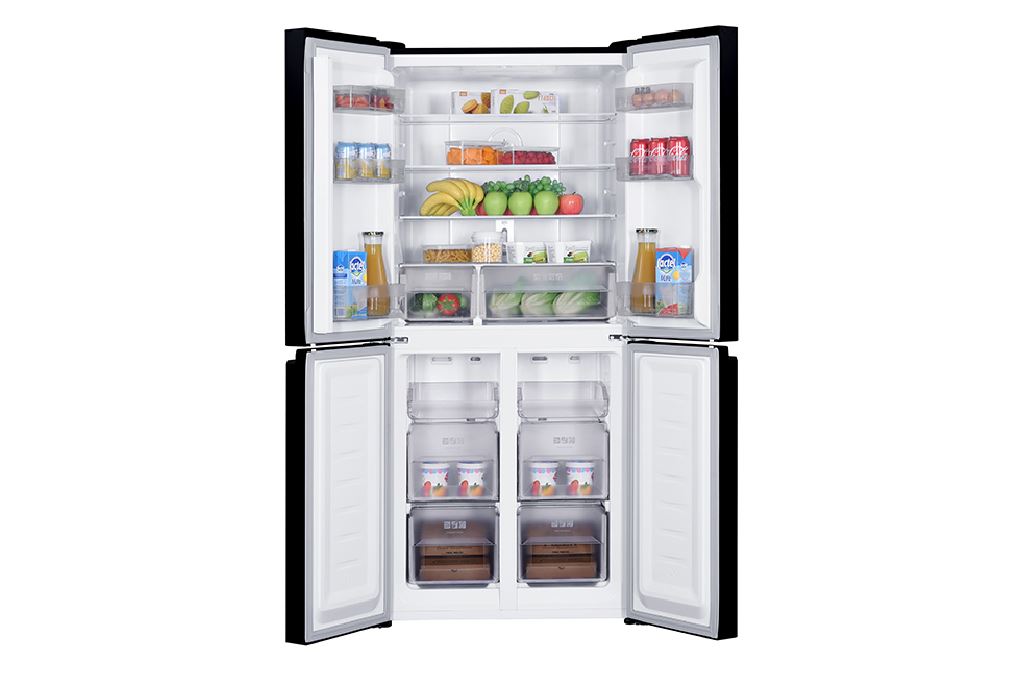 Tủ lạnh Sharp Inverter Multi Door SJ-FXP510VG-BK (421 lít) - META.vn