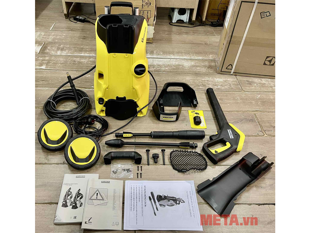 Máy xịt rửa áp lực Karcher K5 Power Control (9.653-439.0, 1.324-550.0 ...
