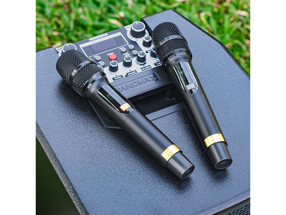 Loa Karaoke Nanomax Q-300 (Bass 30cm, 520W, Bluetooth) - META.vn