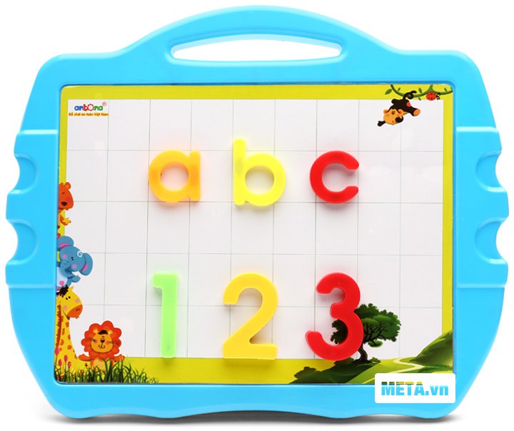Bảng chữ và số nam châm Antona - Vui học cùng ABC 160 - META.vn