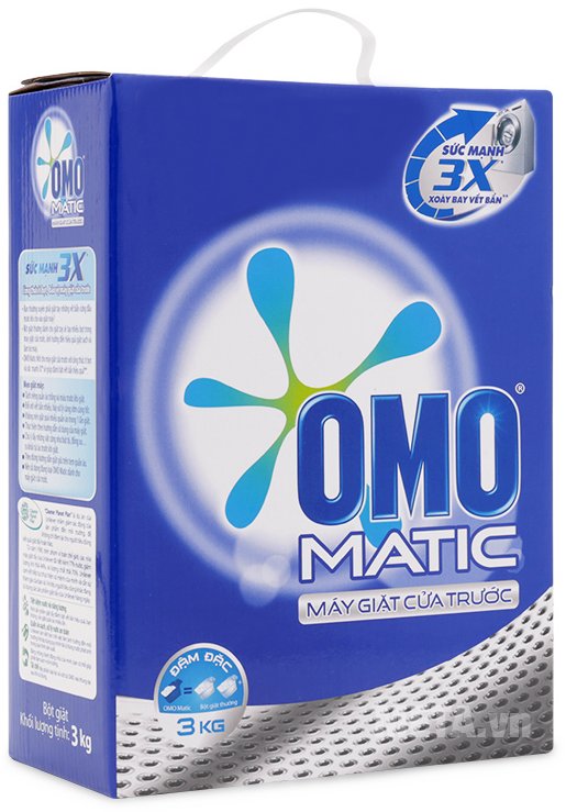 Bột giặt OMO Matic cho máy giặt cửa trước 3kg - META.vn