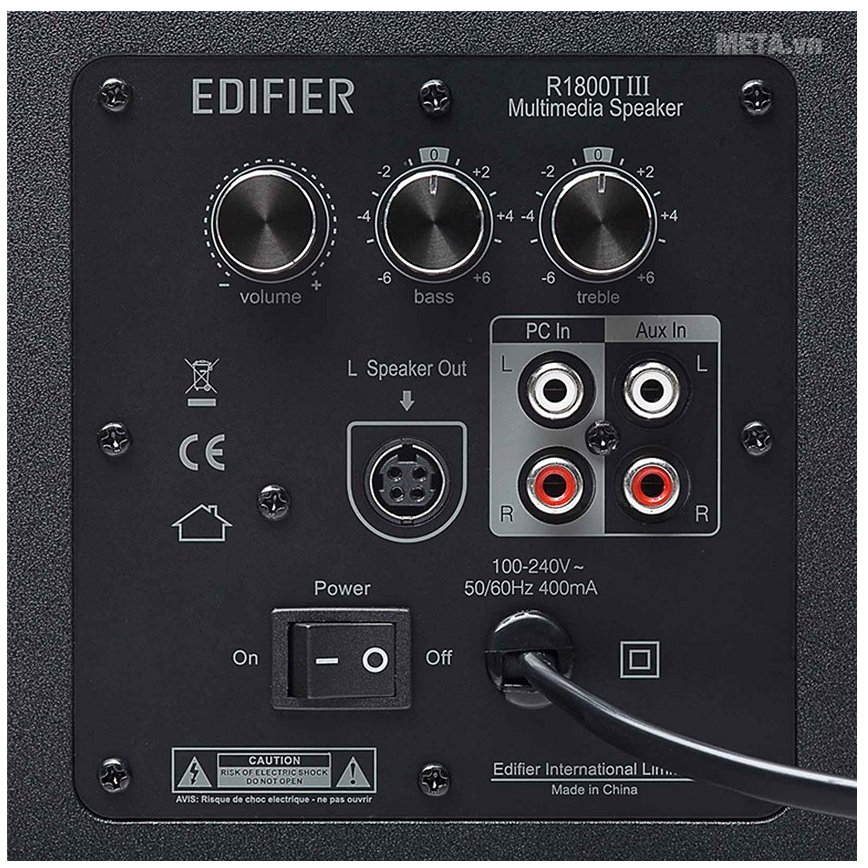 Loa vi tính Edifier R1800 TIII 2.0 - META.vn