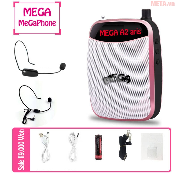 Máy trợ giảng Mega A2/S2 UHF - META.vn