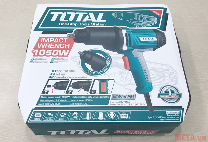Máy vặn bu lông Total TIW10101 - META.vn