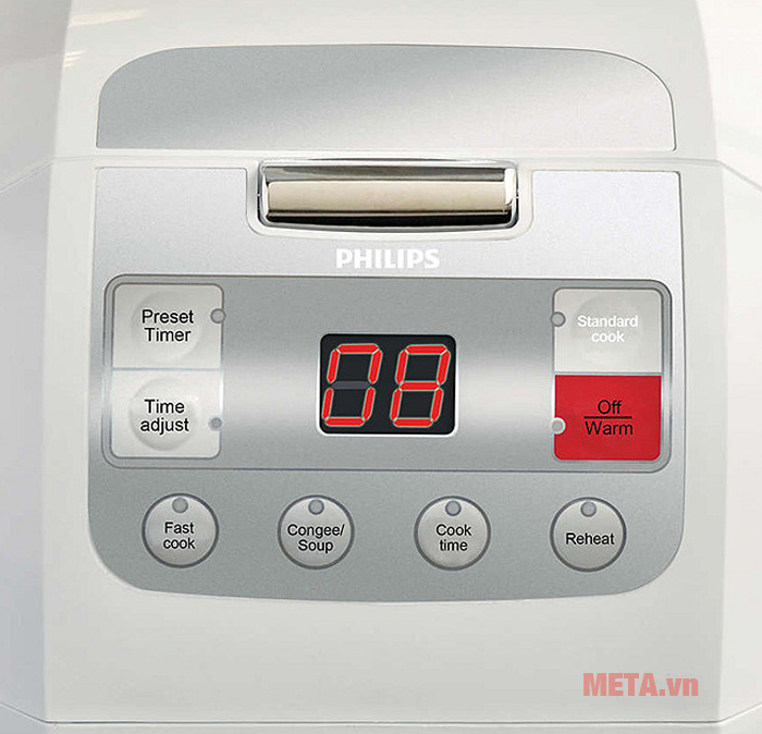 Nồi cơm điện tử Philips HD3030 - 1 lít - META.vn