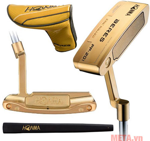 Gậy golf Honma Putter PP-201 vàng Steel - META.vn