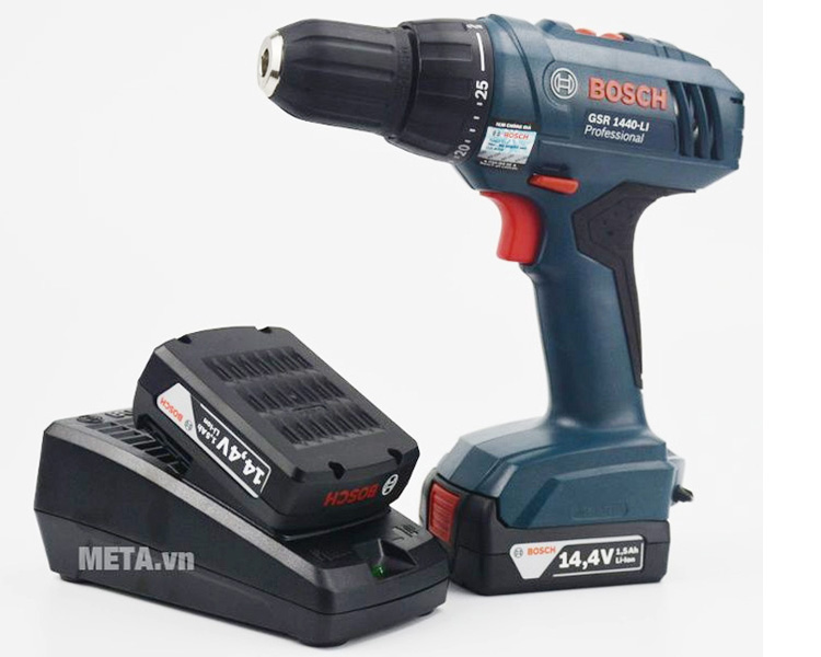Máy khoan pin Bosch GSR 1440 Li - META.vn
