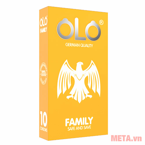 Bao cao su Olo Family (hộp 10) - META.vn